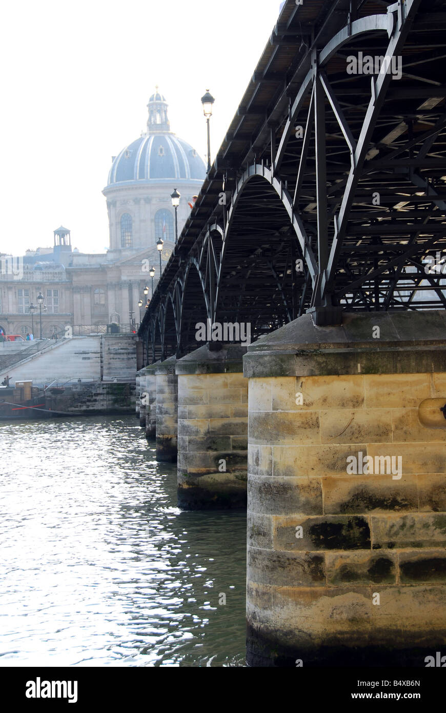 Stone bridge over Seine in Paris France Stock Photo - Alamy