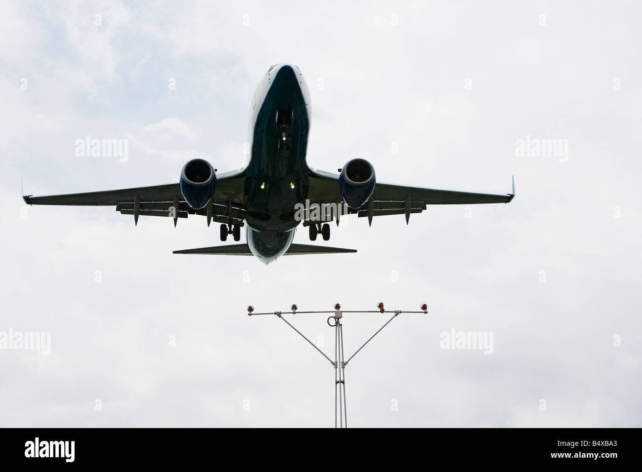 Low angle view of airplane Stock Photo - Alamy