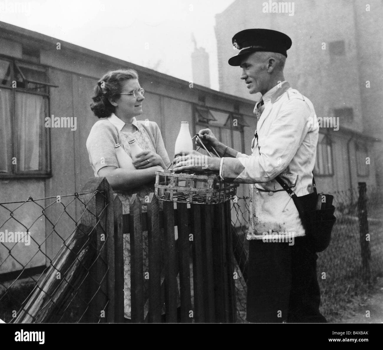 Mrs Bushaway and her husband get one quart of milk per week but the ...