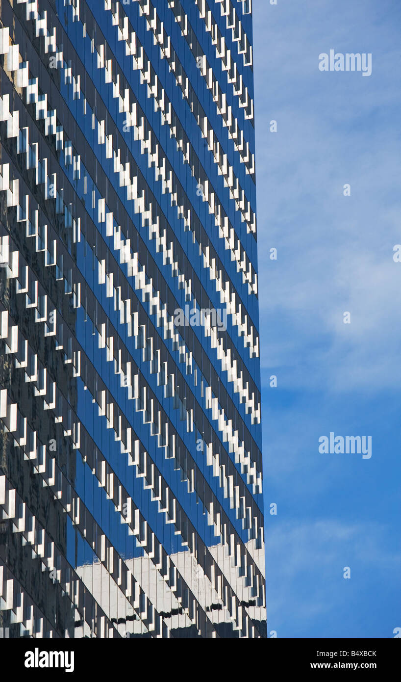 Windows on highrise building Stock Photo - Alamy