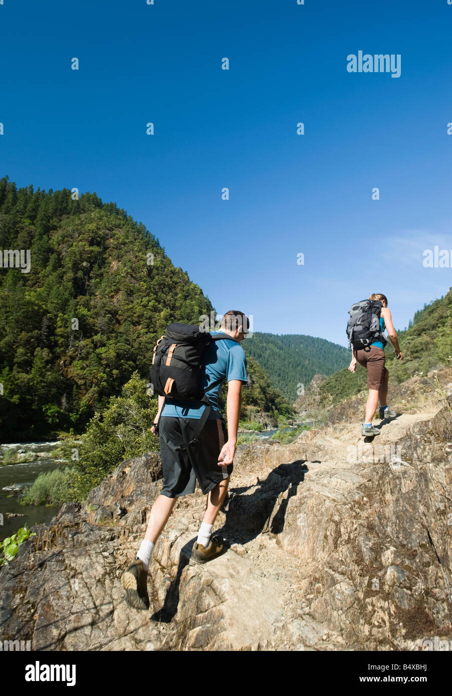 Riverside walking trail hi-res stock photography and images - Alamy