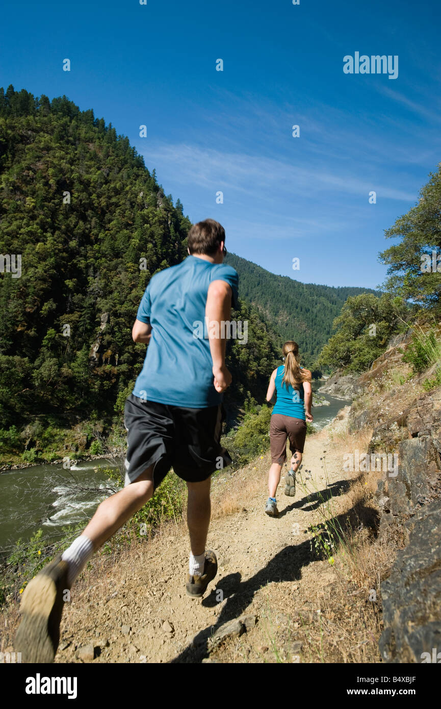 Riverside runners hi-res stock photography and images - Alamy