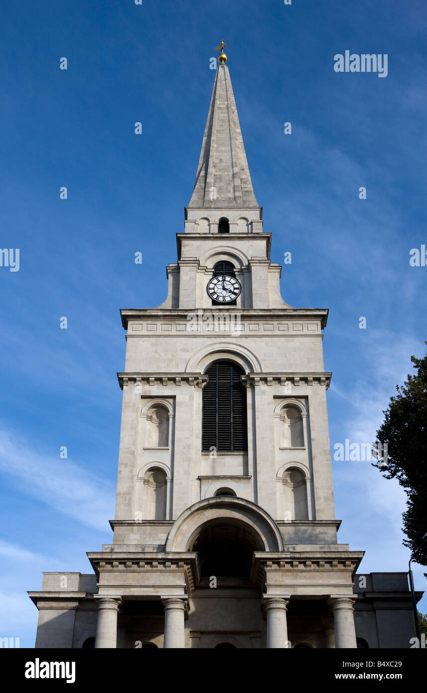 Christ Church Spitalfields Stock Photo - Alamy
