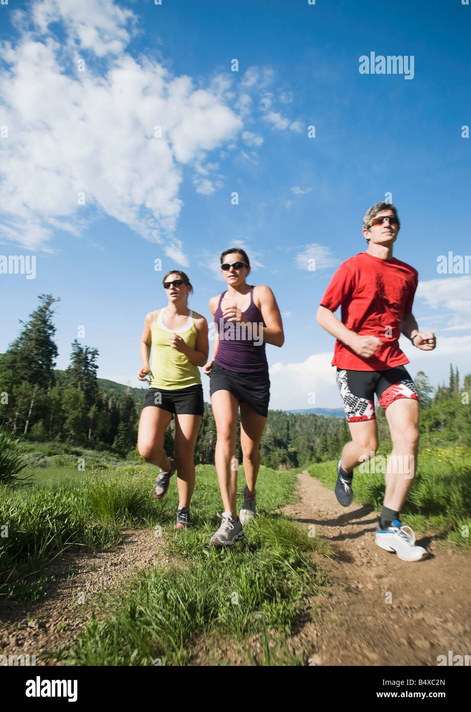 Trail runners mountain hi-res stock photography and images - Alamy