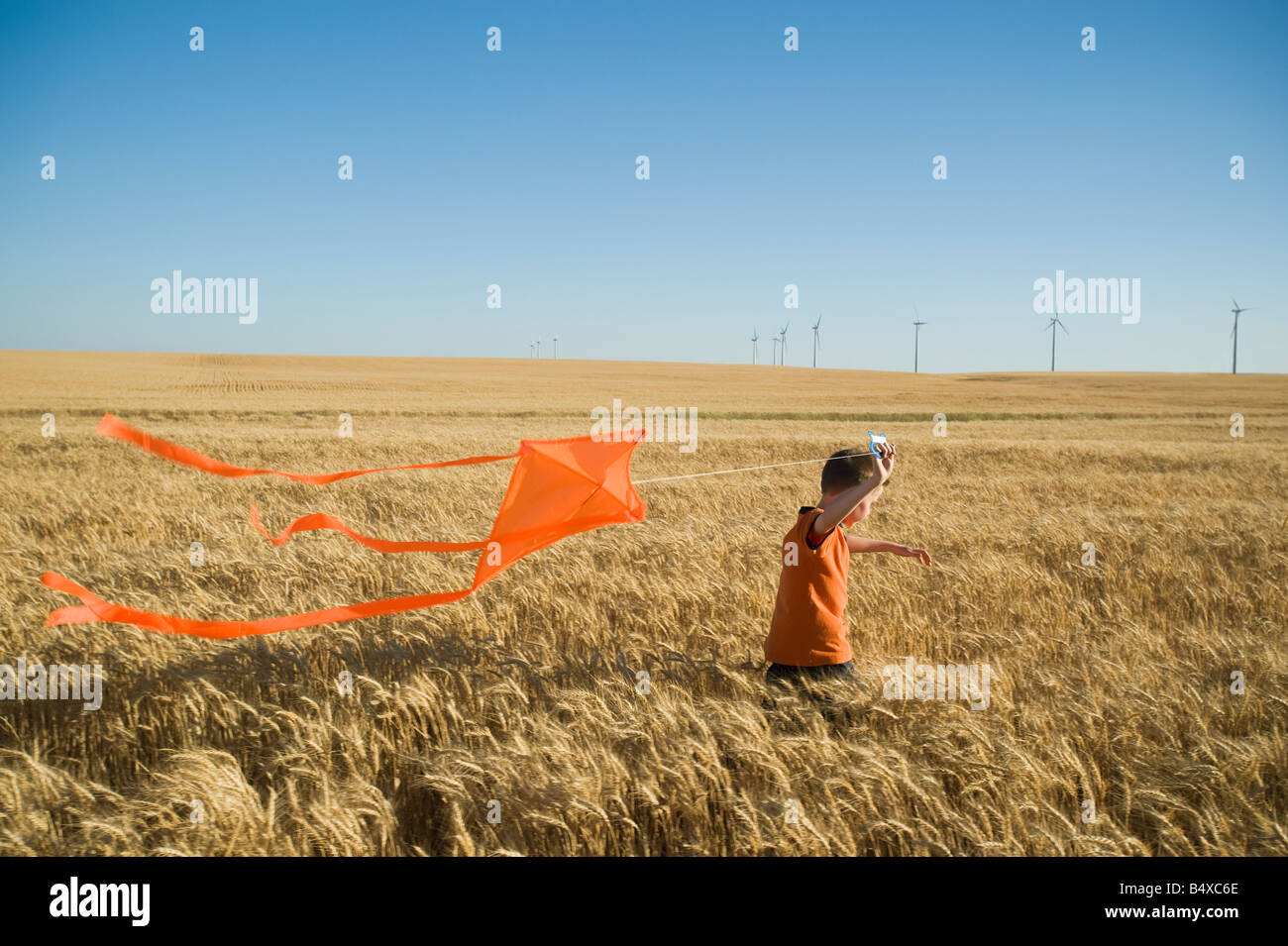 Kite wind generator hi-res stock photography and images - Alamy