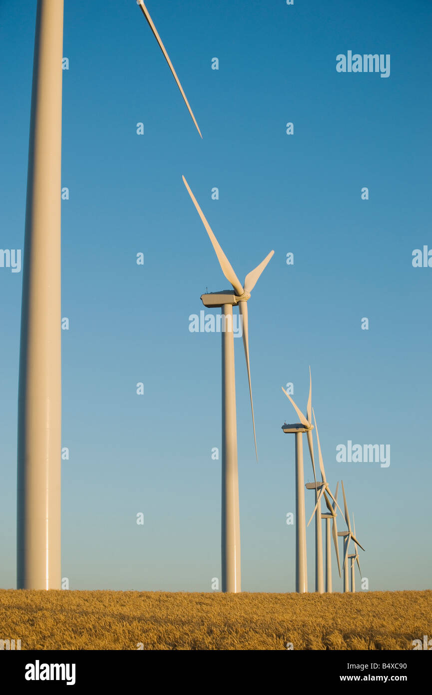 Row windmills hi-res stock photography and images - Alamy