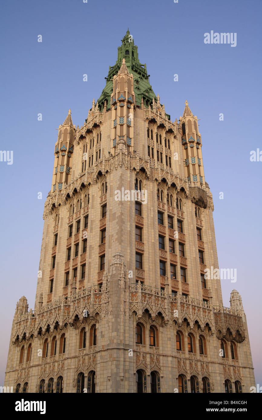 Woolworth Building, Manhattan Stock Photo - Alamy