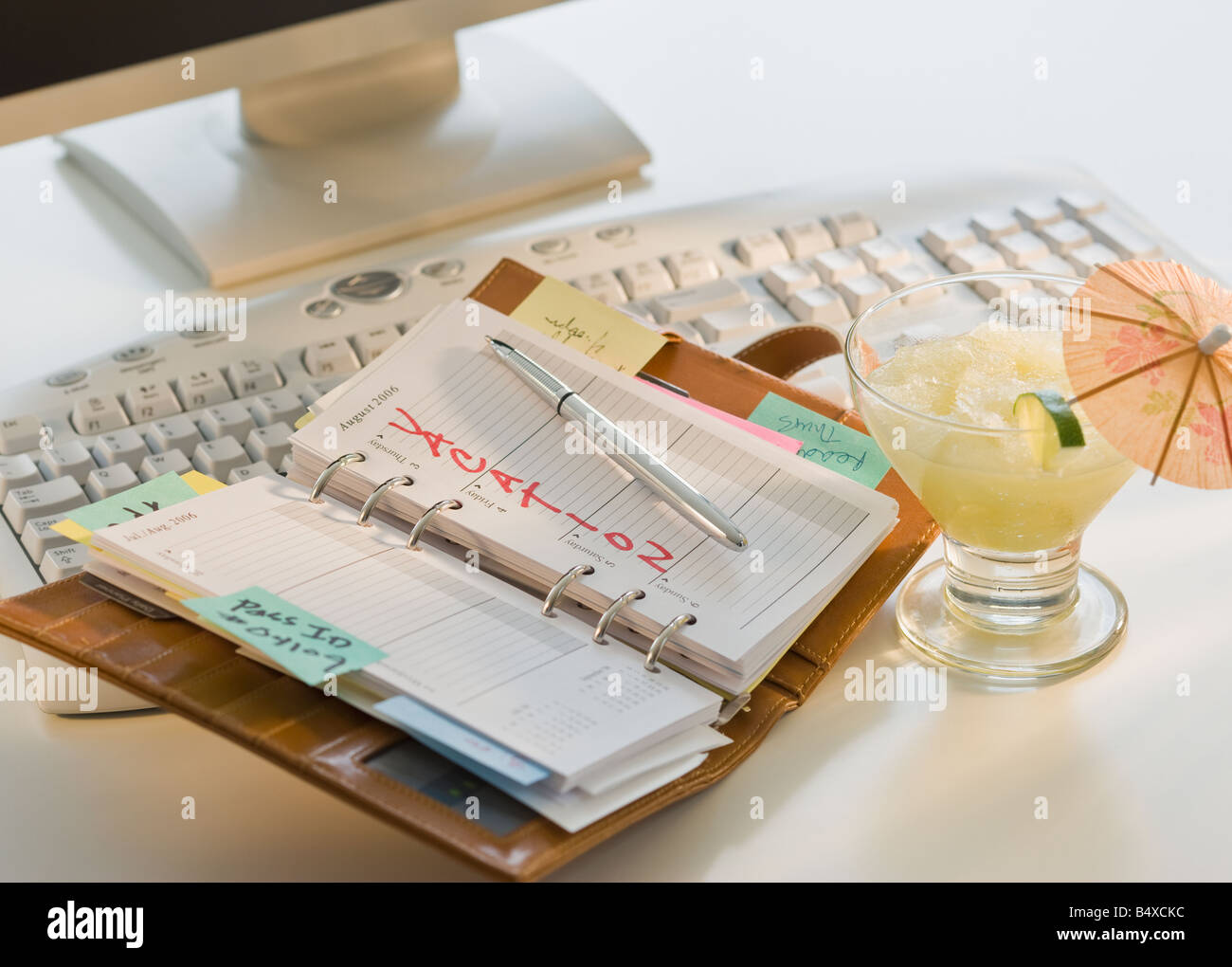 Vacation date calendar hi-res stock photography and images - Alamy