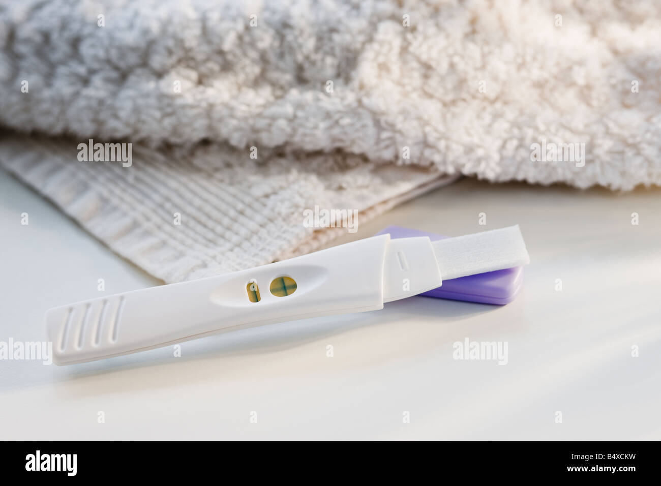 Close up of pregnancy test Stock Photo - Alamy