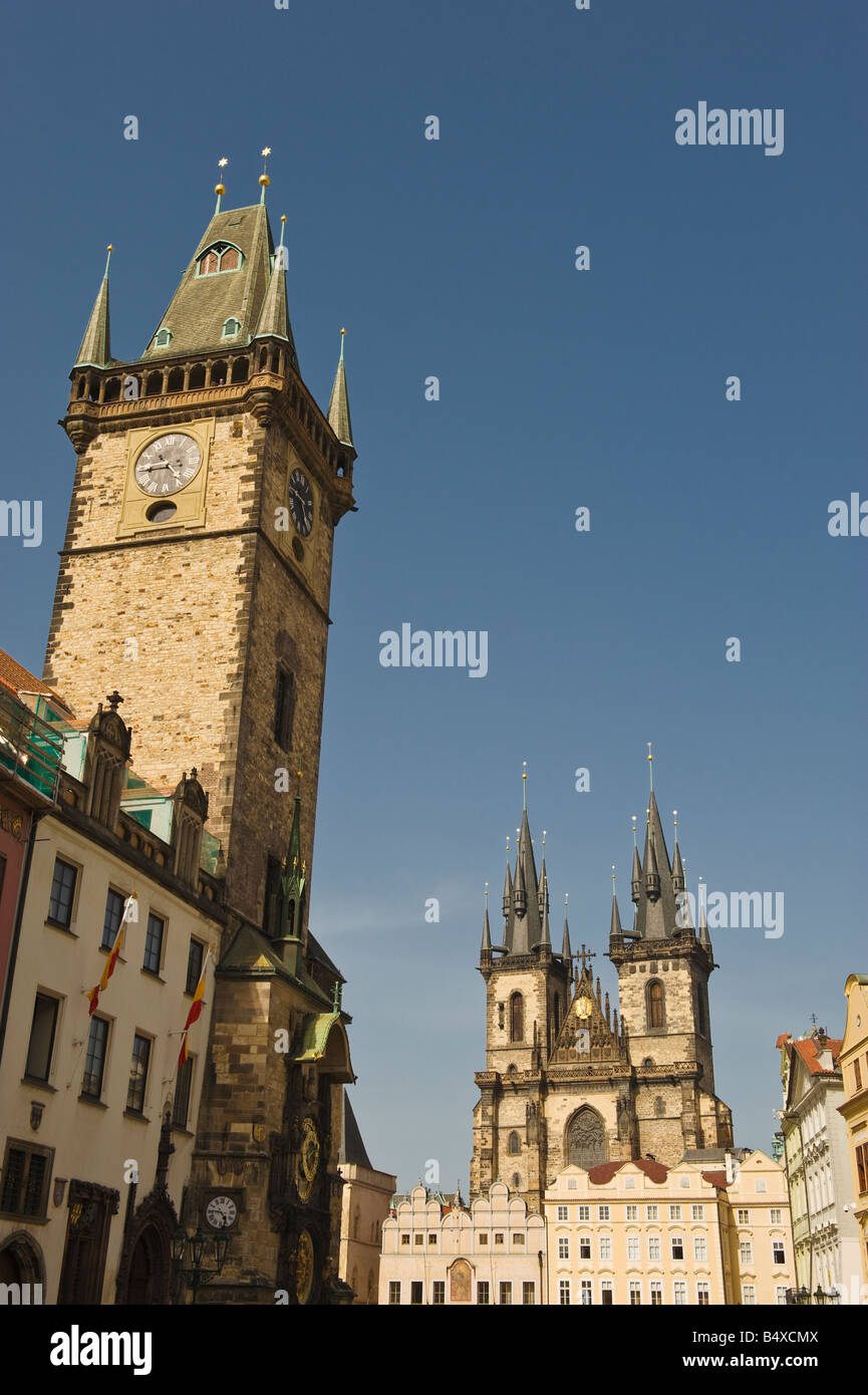 Church clock tower hi-res stock photography and images - Alamy