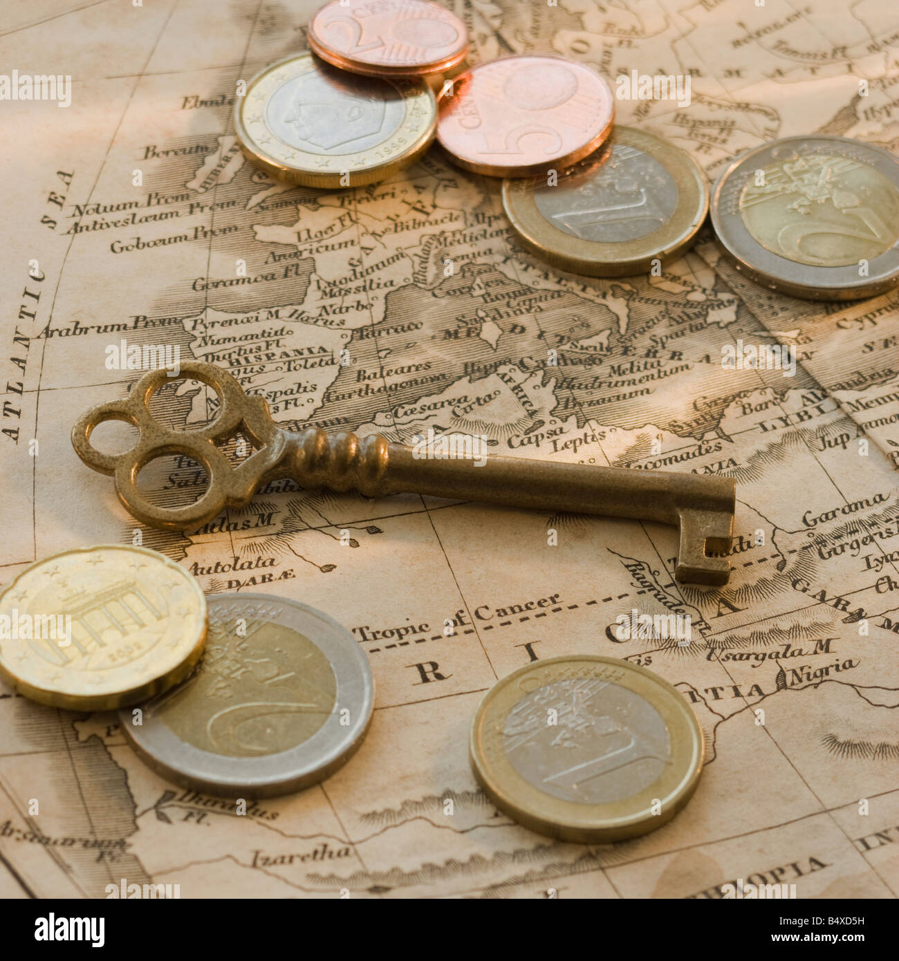 Map key or legend hi-res stock photography and images - Alamy