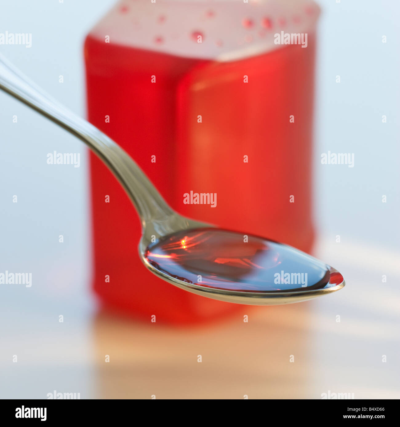Close up of cough syrup Stock Photo - Alamy