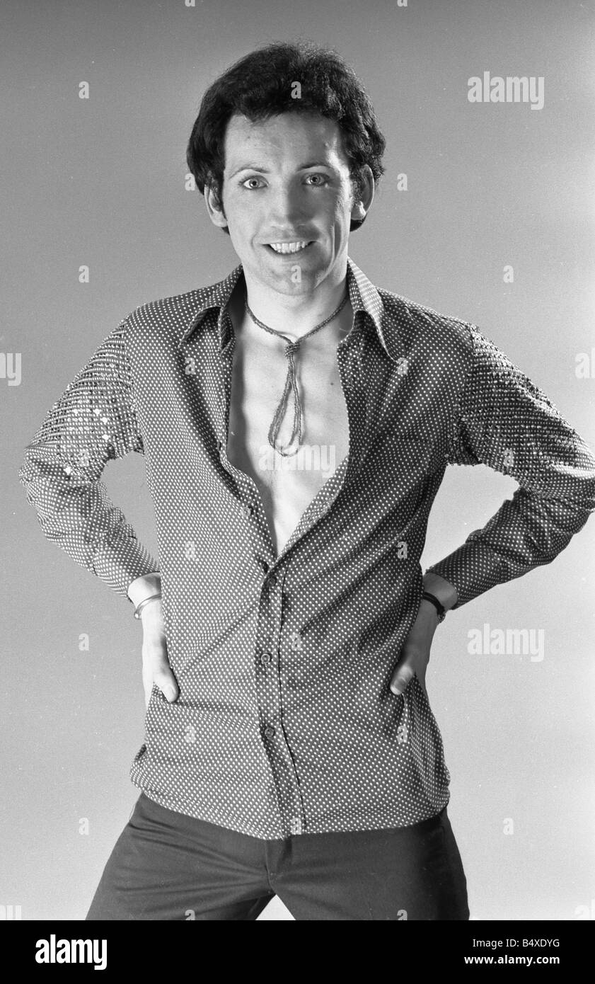 Paul Jaegar seen here modeling the latest mens wear fashions for 1973 ...