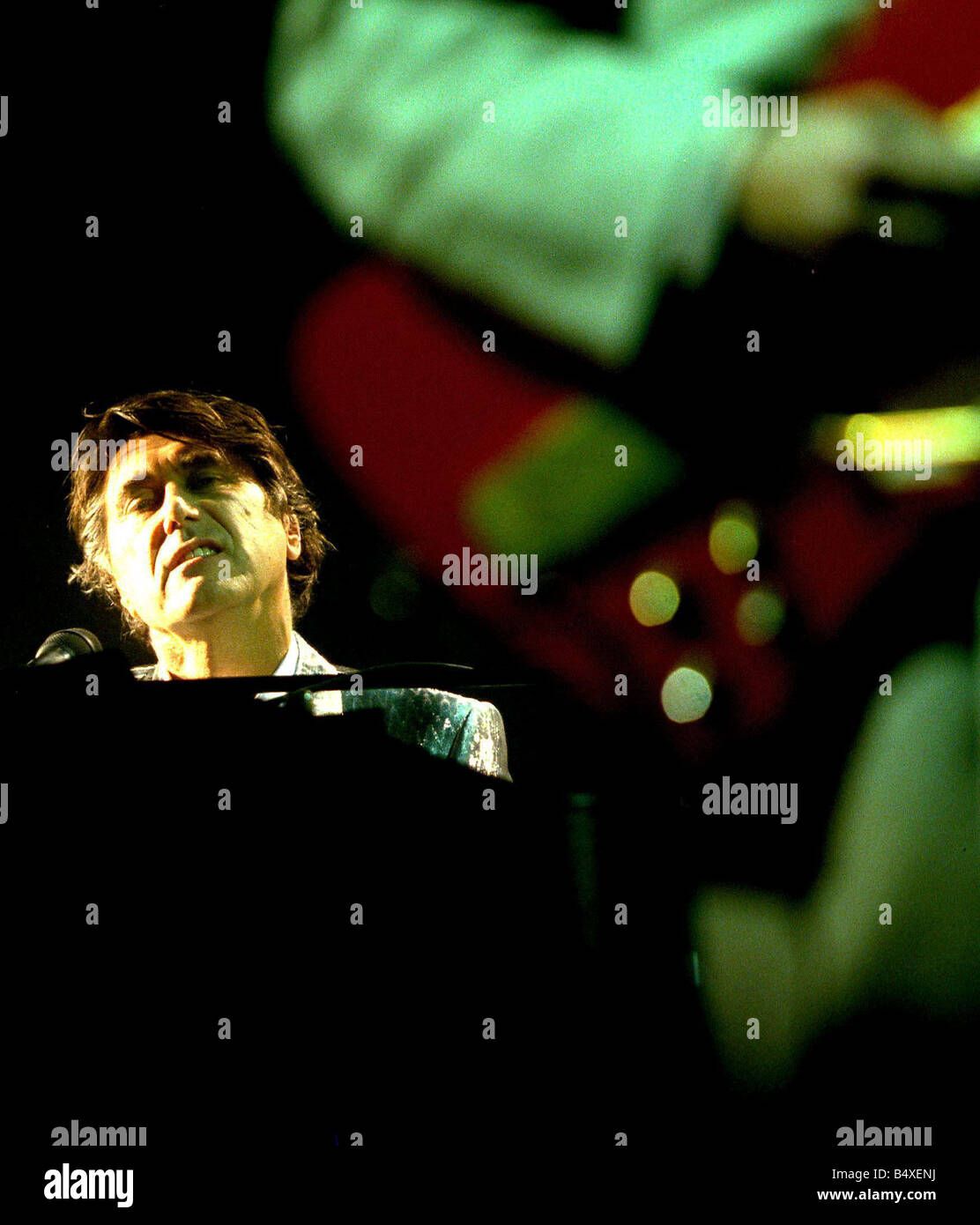 Roxy Music at the Newcastle Telewest Arena Bryan Ferry pictured 12 06 ...