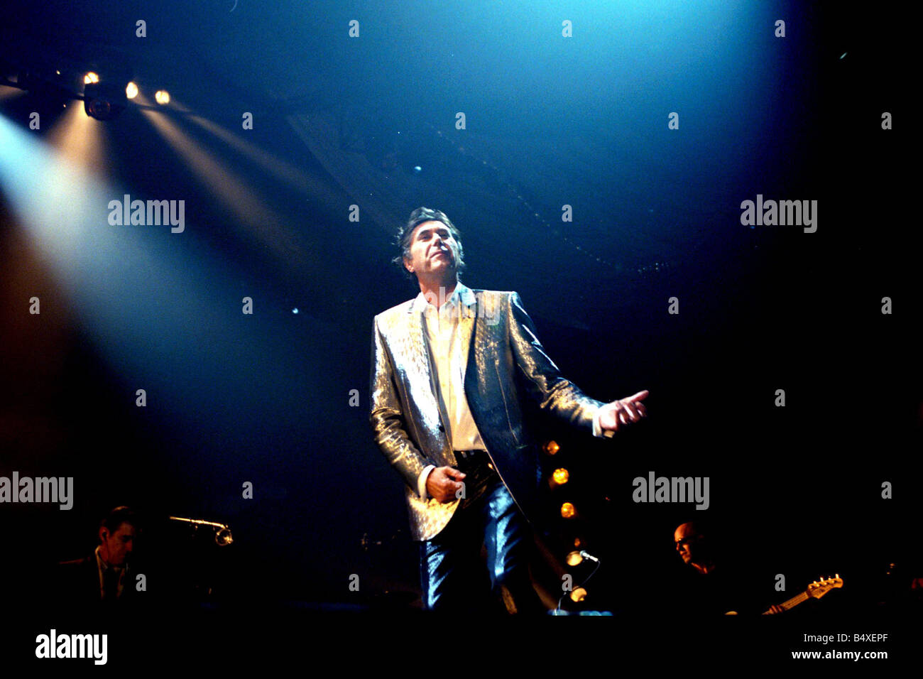 Roxy Music at the Newcastle Telewest Arena Bryan Ferry pictured 12 06 ...