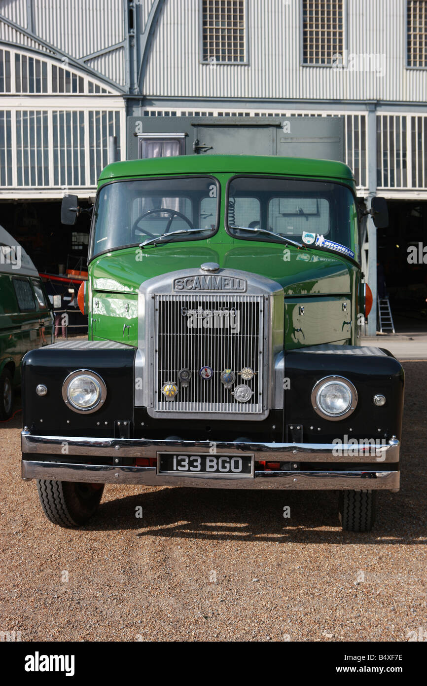 Old Scammell truck Stock Photo - Alamy