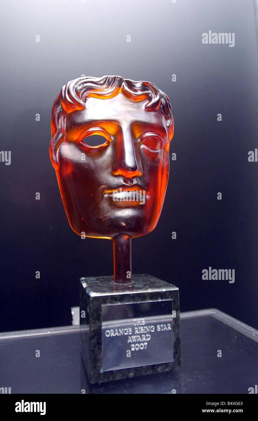 Bafta Orange Rising Star award Stock Photo - Alamy