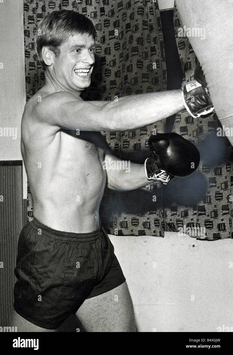 Footballer Bjarne Jensen September 1967 2 sdr Stock Photo - Alamy