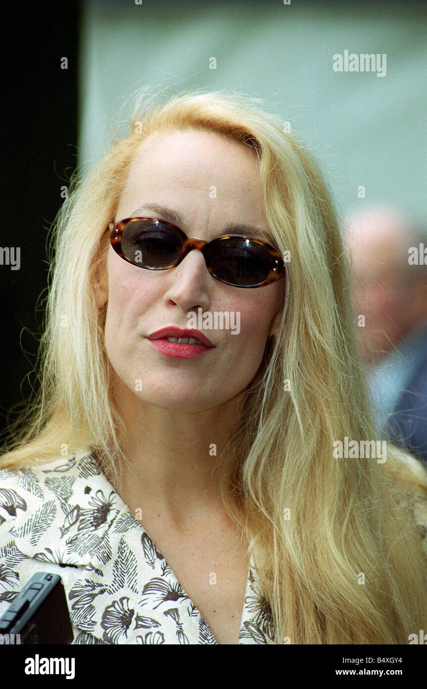 Jerry Hall Model Stock Photo - Alamy