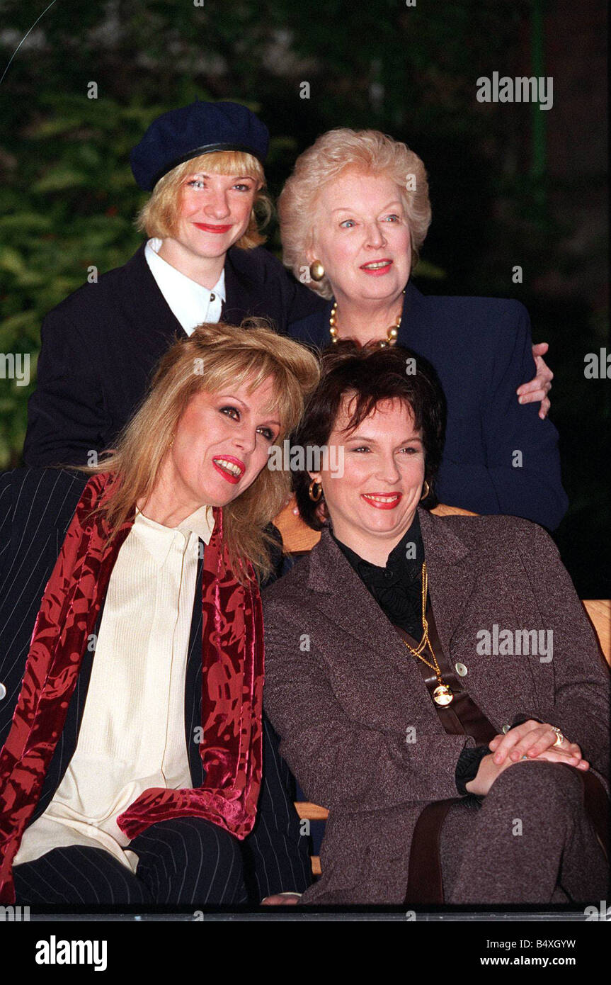 TV prog Absolutely Fabulous actresses appearing Jan 94 in the programme ...