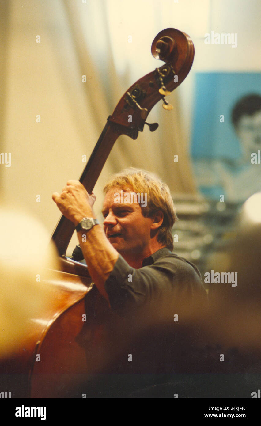 Lib Singer songwriter Sting during rehearsals in Jesmond Newcastle He ...