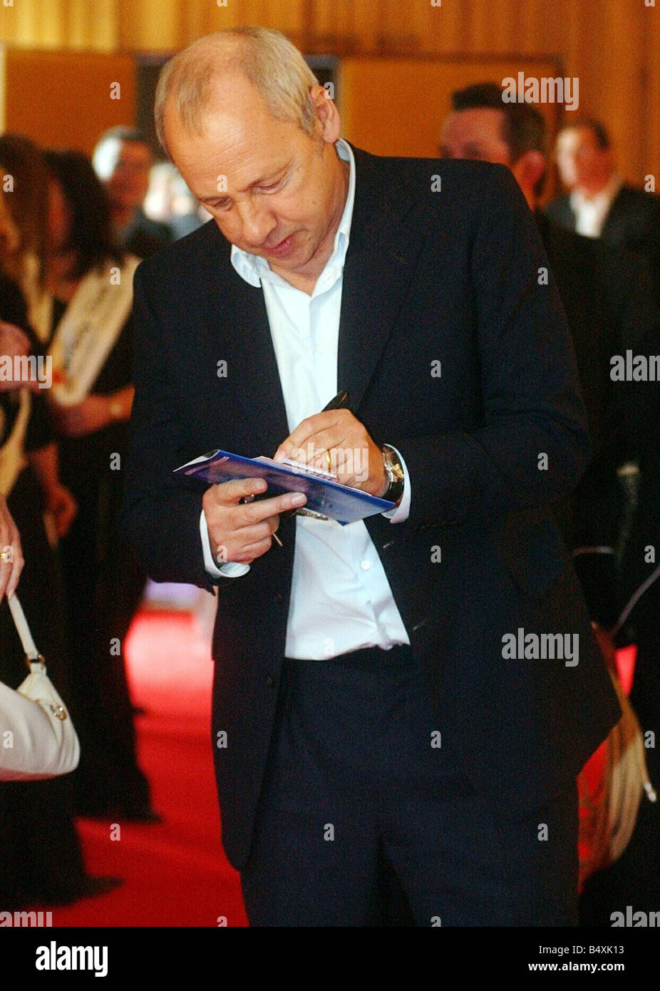 The Sting banquet at the Newcastle Civic Centre Mark Knopfler signs ... The Sting banquet at the Newcastle Civic Centre Mark Knopfler signs ...
