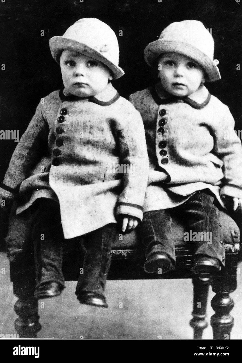 Henry Cooper and Twin brother George as small children dbase Stock ...