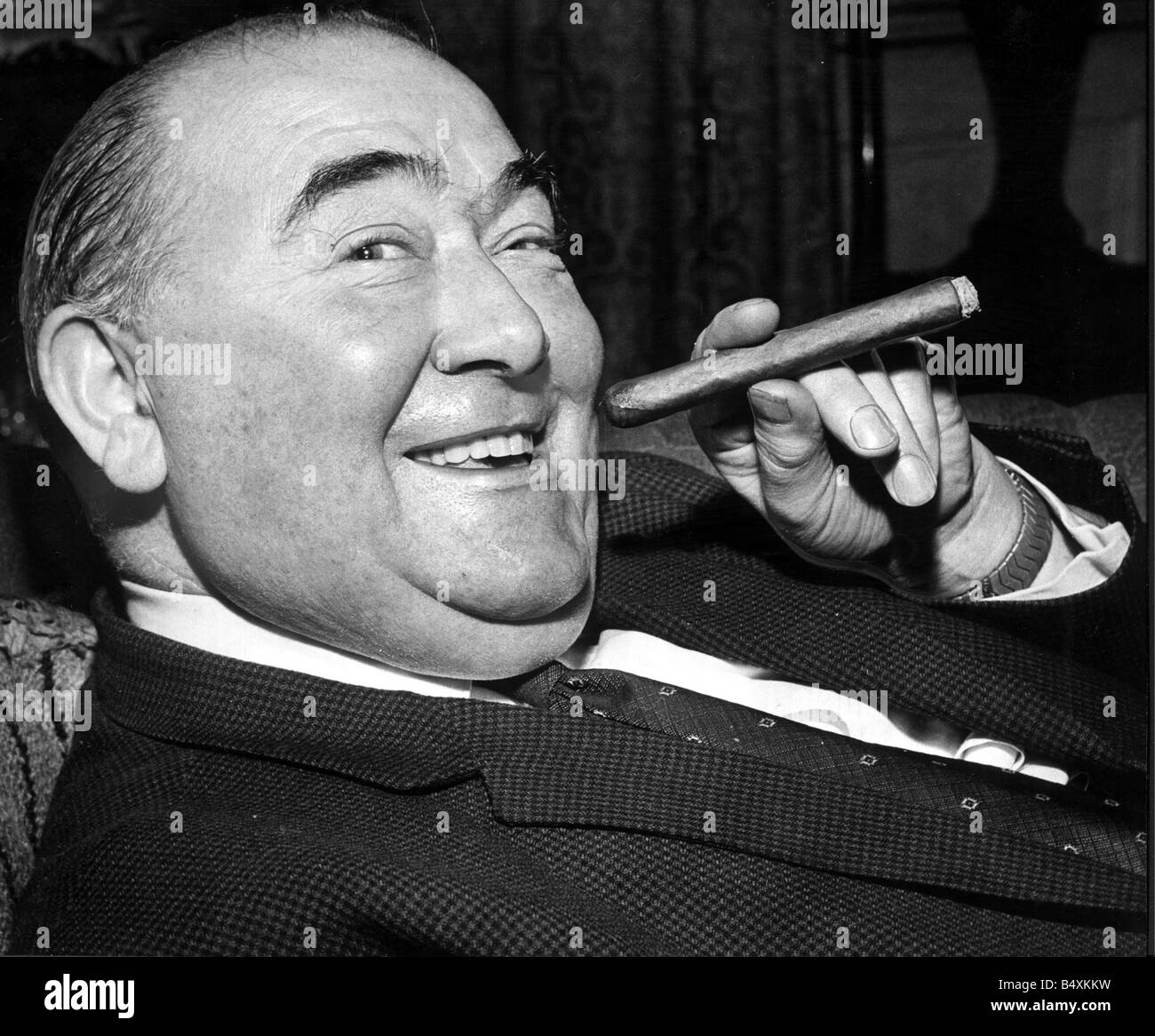 Comedian Pete Martin seen here at the Glasgow Metropole January 1964 ...