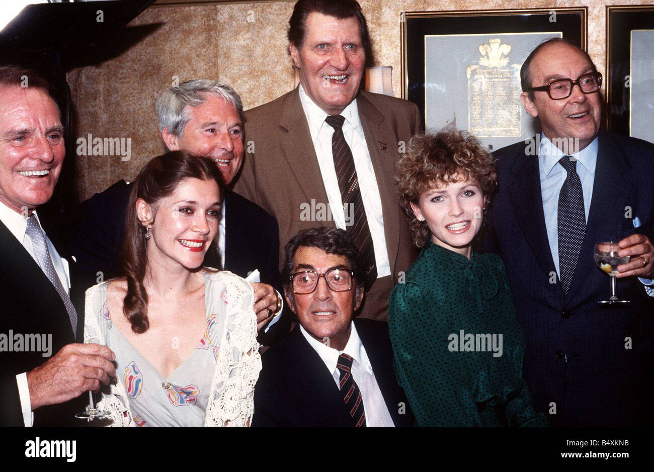 Tommy Cooper comedian and entertainer at a Variety Club Lunch with Dean ...