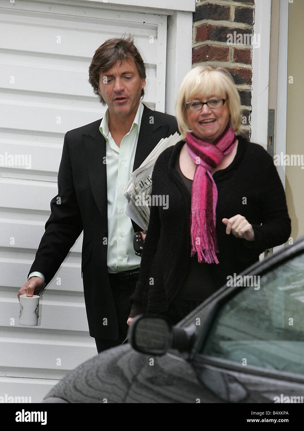 Richard Madeley and Judy Finnigan leave their North London home 22nd ...