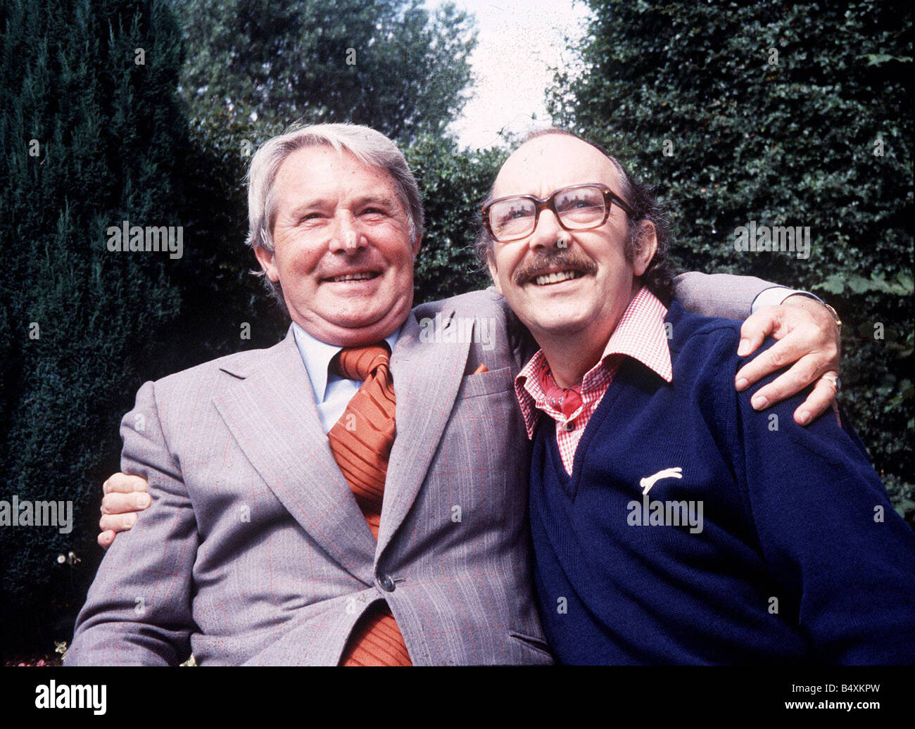 Eric Morecambe Comedian with partner Ernie Wise Stock Photo - Alamy