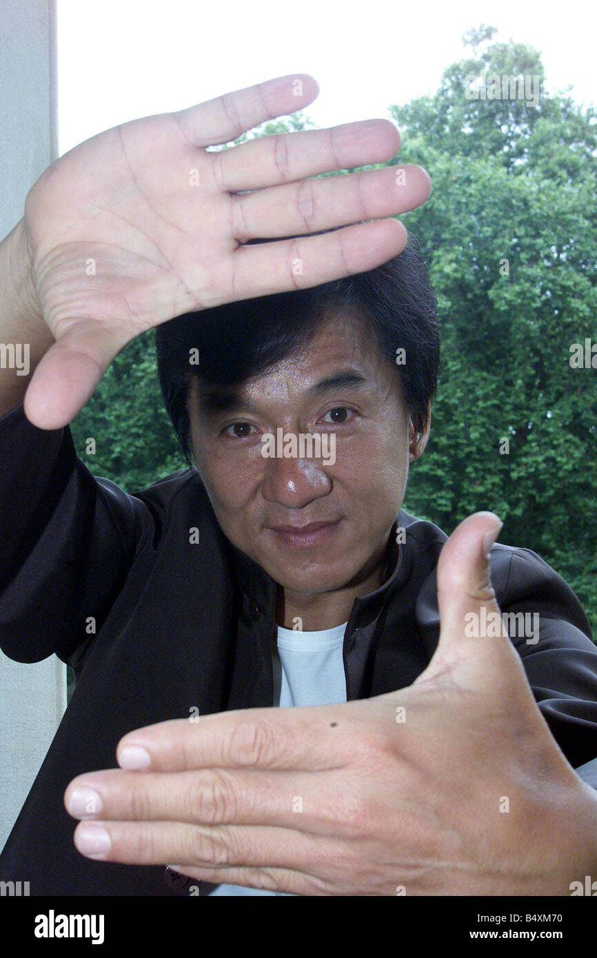 Martian Arts actor Jackie Chan August 2000 Pictured at the Mandarin ...
