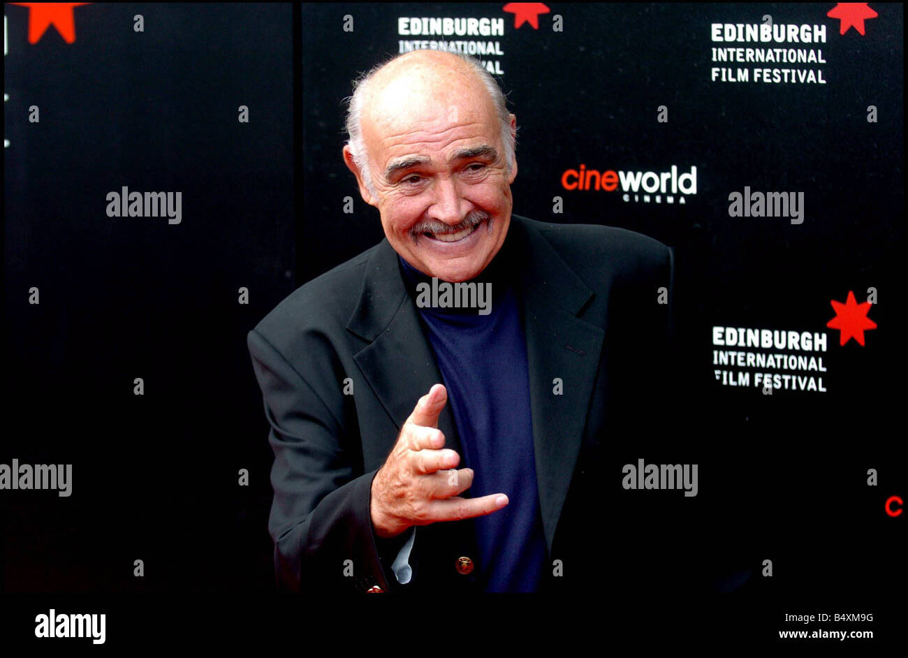 Sir Sean Connery arrives at Cineworld Edinburgh for Edinburgh Film ...