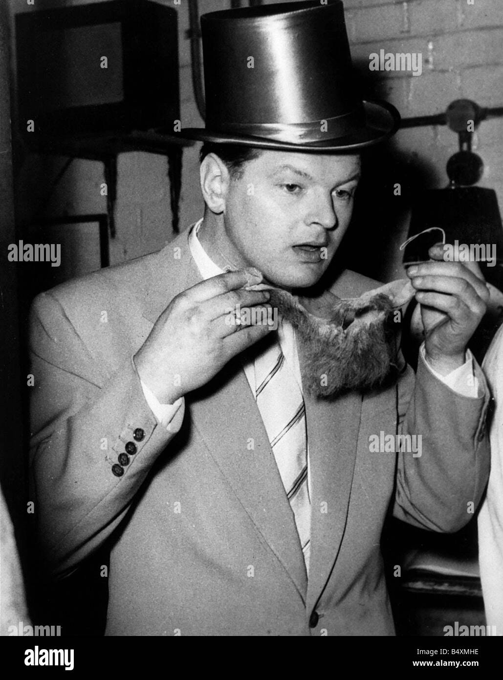 Comedian benny hill Black and White Stock Photos & Images - Alamy