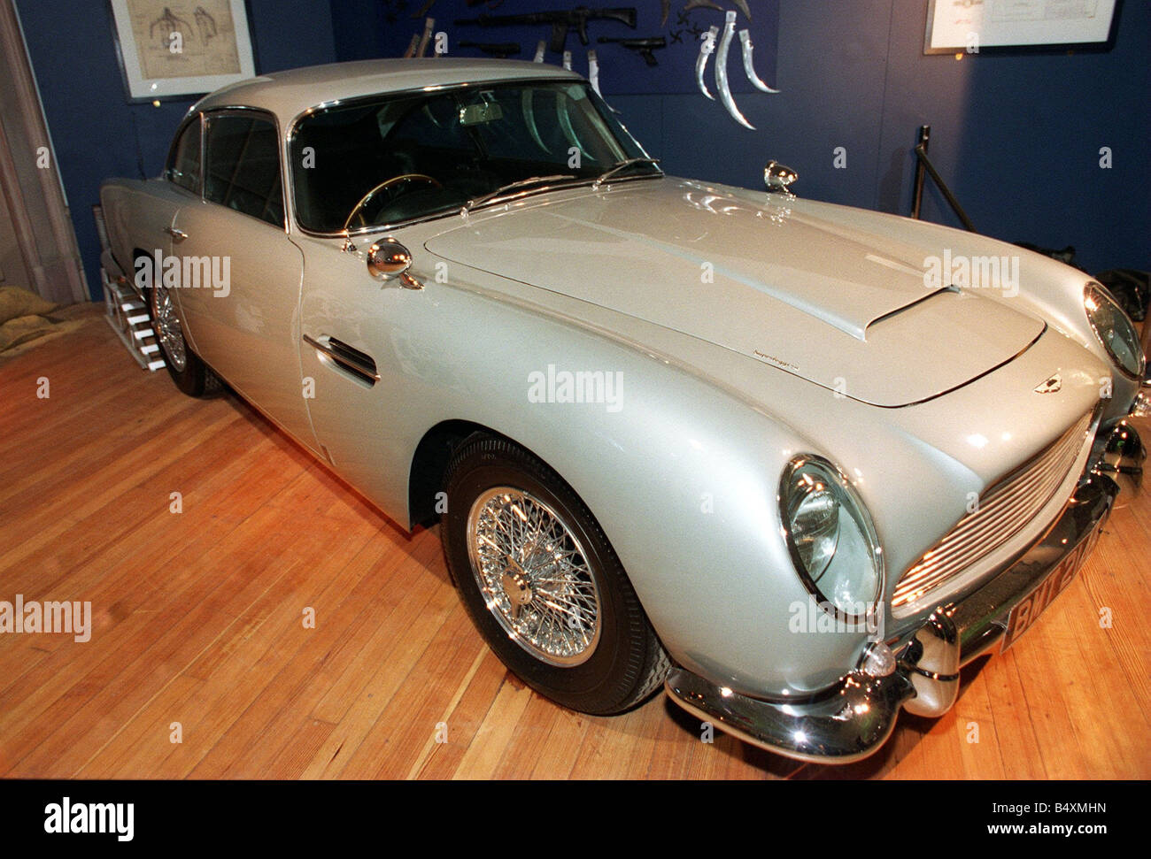 Silver Birch Aston Martin DB5 as featured in the James Bond movie ...