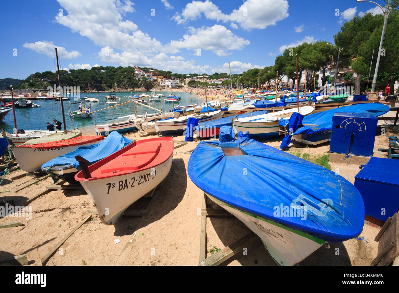 Llafranc Costa Brava Catalunya Cataluña Spain Stock Photo - Alamy