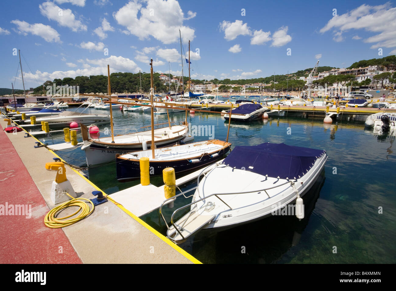 Llafranc Costa Brava Catalunya Cataluña Spain Stock Photo - Alamy