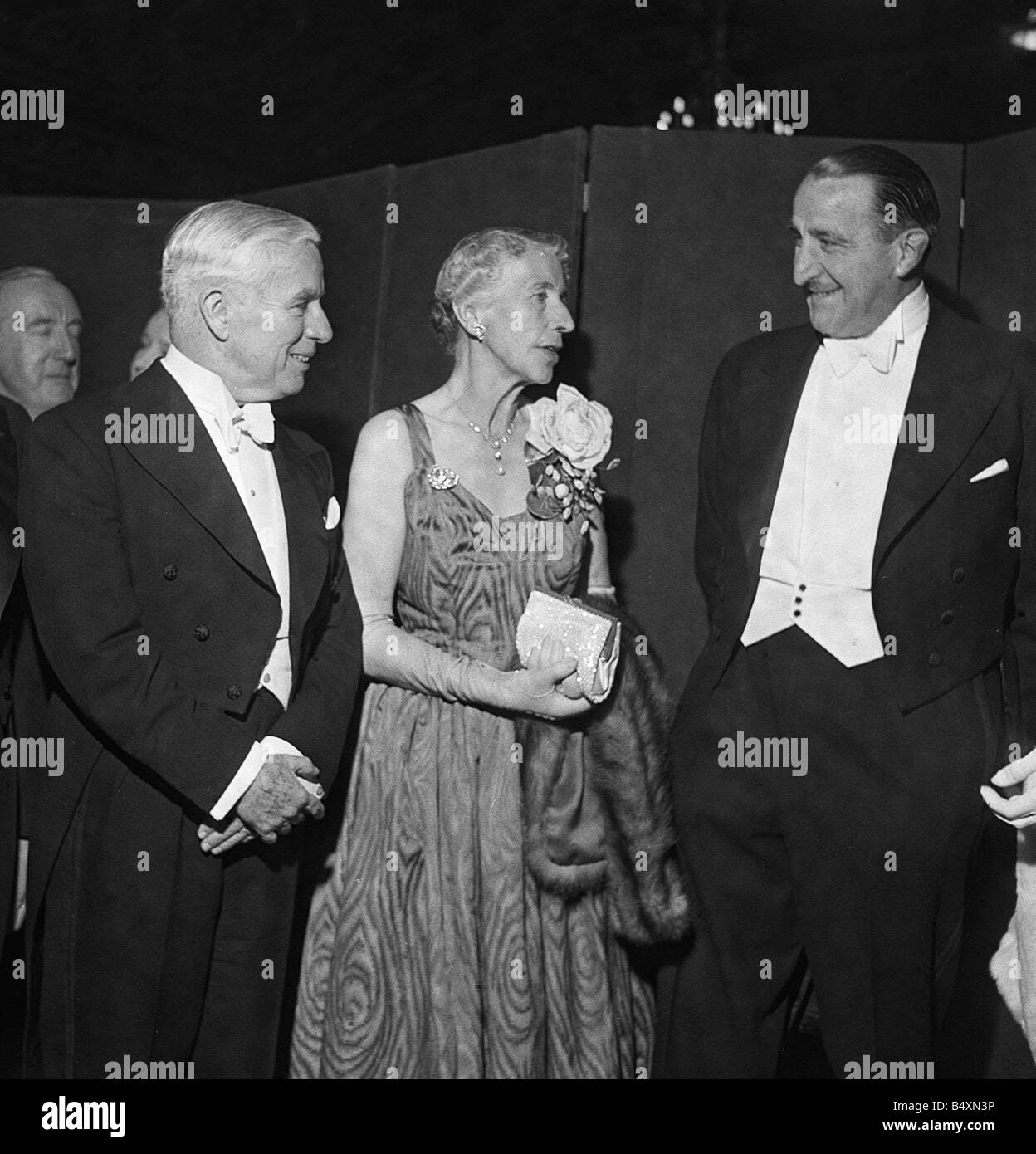 Charlie Chaplin with J Arthur Rank 1952 One of the biggest stars of the ...