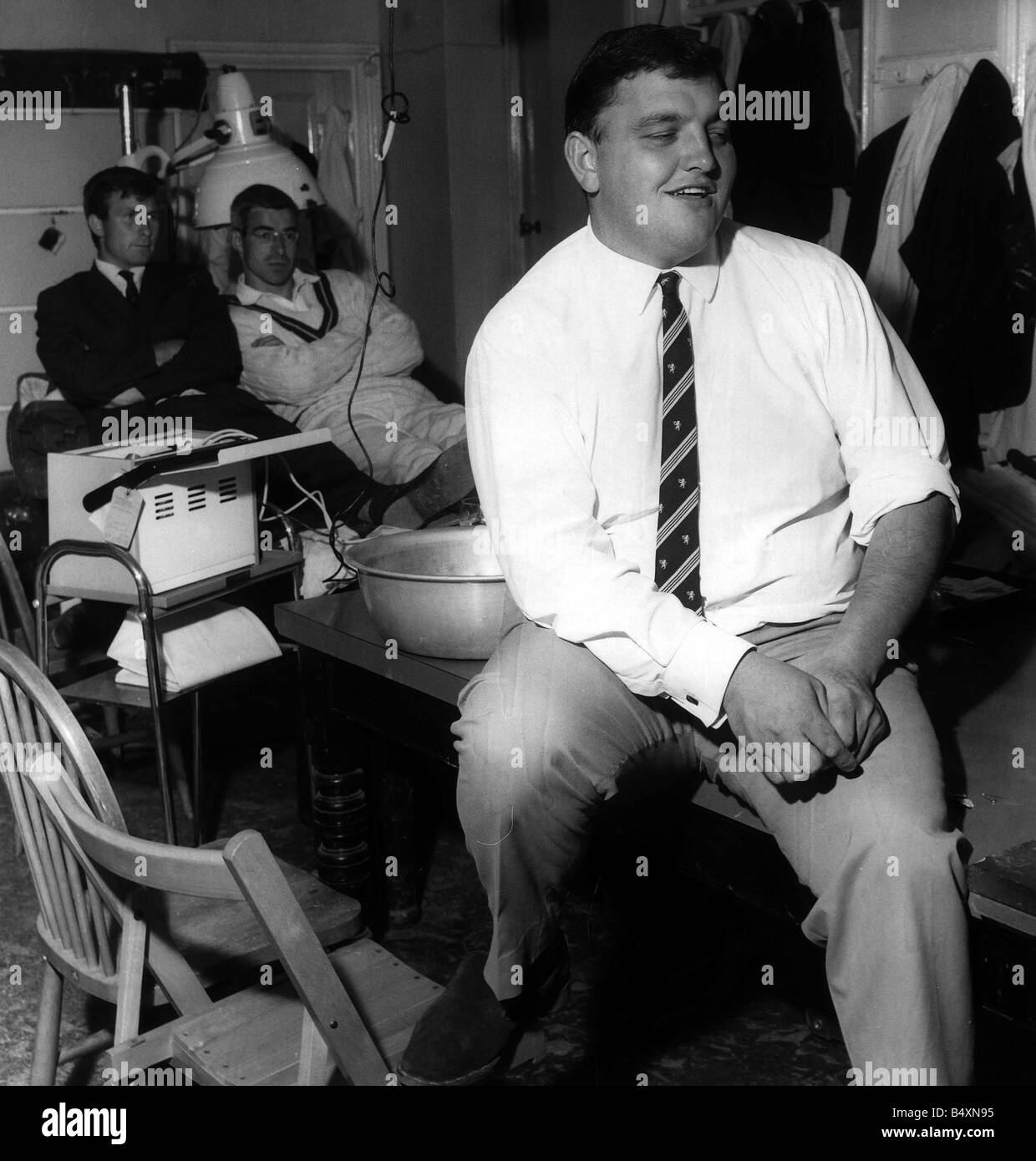 Colin Milburn July 1968 Cricket Player Stock Photo - Alamy