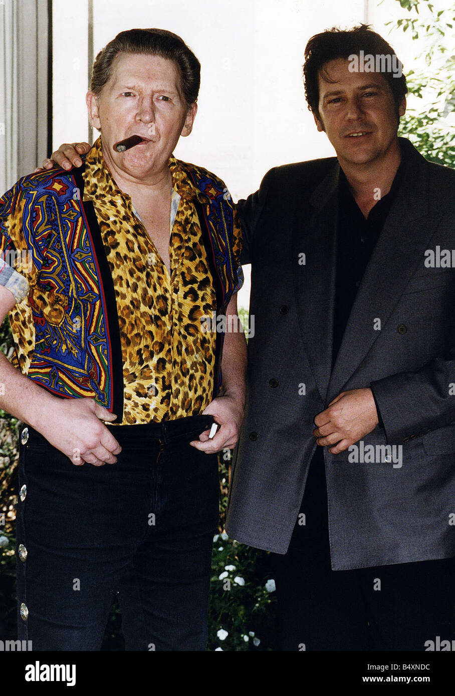 Jerry Lee Lewis American Rock and Roll Singer Stock Photo - Alamy