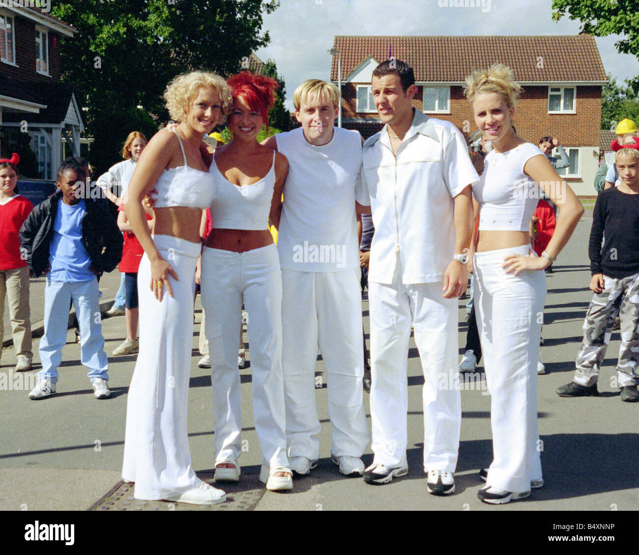 Pop group steps claire hi-res stock photography and images - Alamy