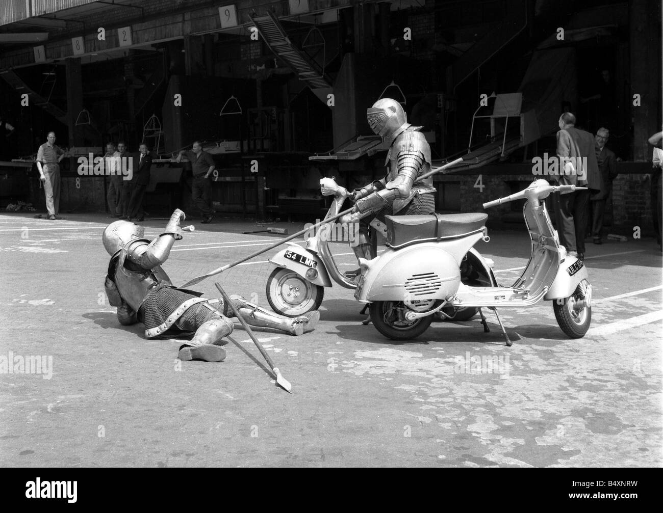 Knights of the road Ray Cart and Anthony Bassadome members of the Vespa ...
