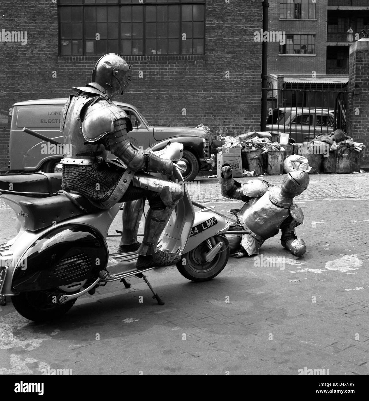 Knights of the road Ray Cart and Anthony Bassadome members of the Vespa ...