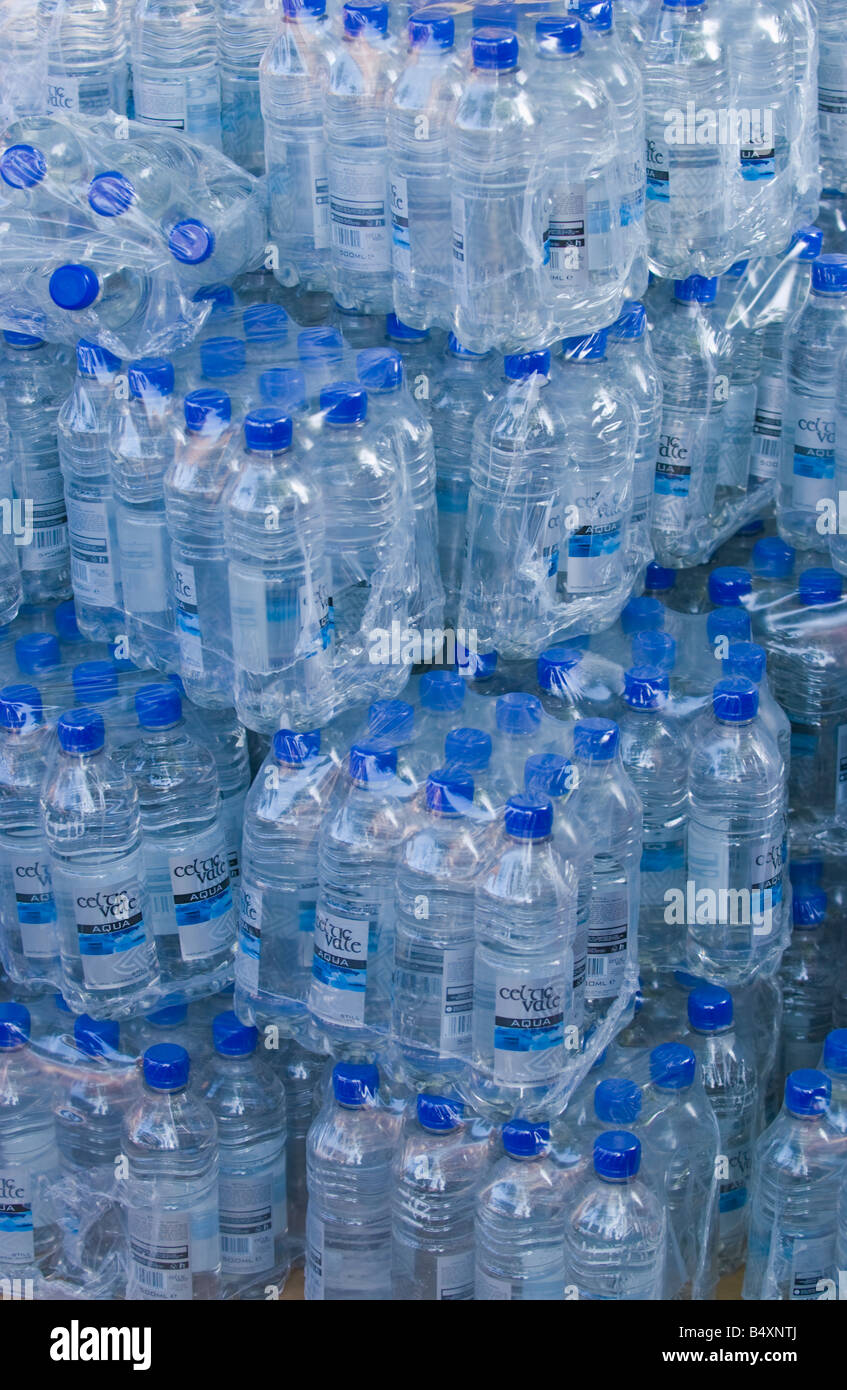 Shrink wrapped bottles hi-res stock photography and images - Alamy