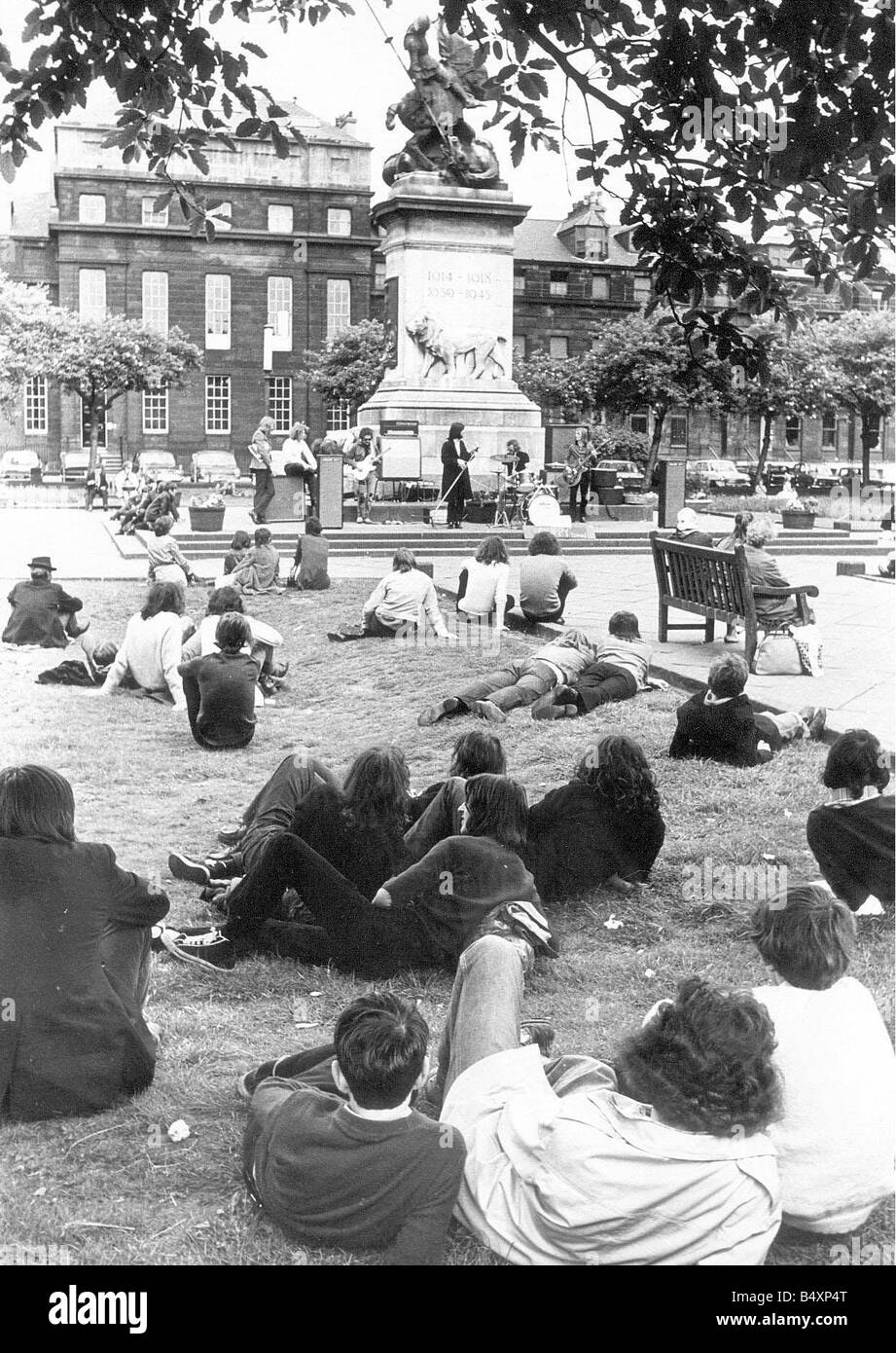 1970s sun bathing Black and White Stock Photos & Images - Alamy