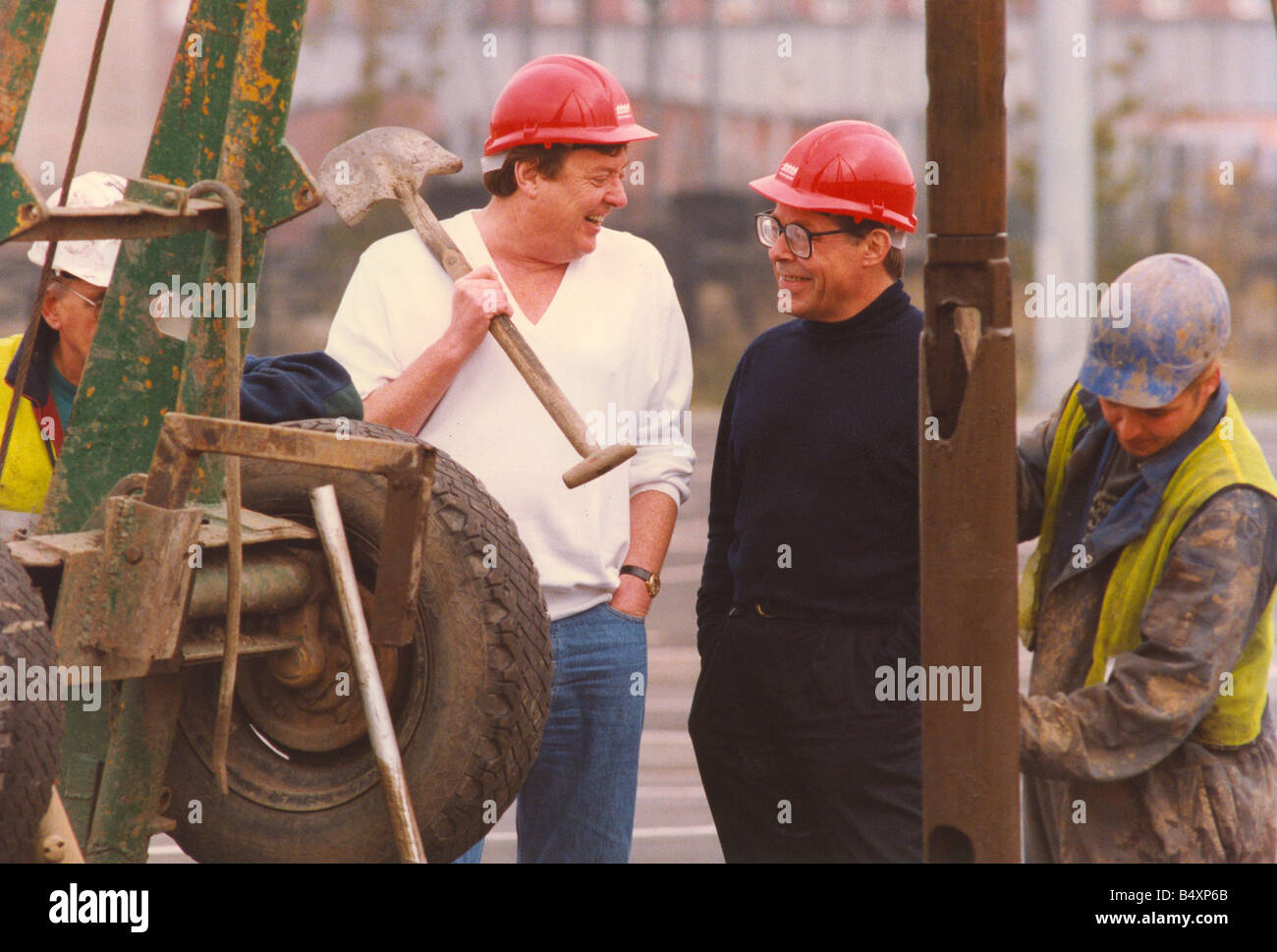 Former bassist of The Animals pop group Chas Chandler left pictured ...