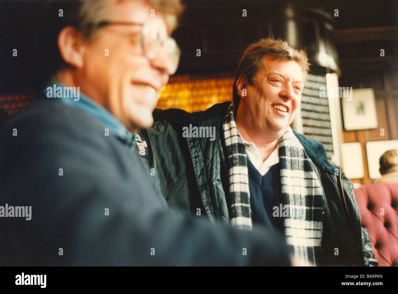 Former bassist of The Animals pop group Chas Chandler right pictured ...
