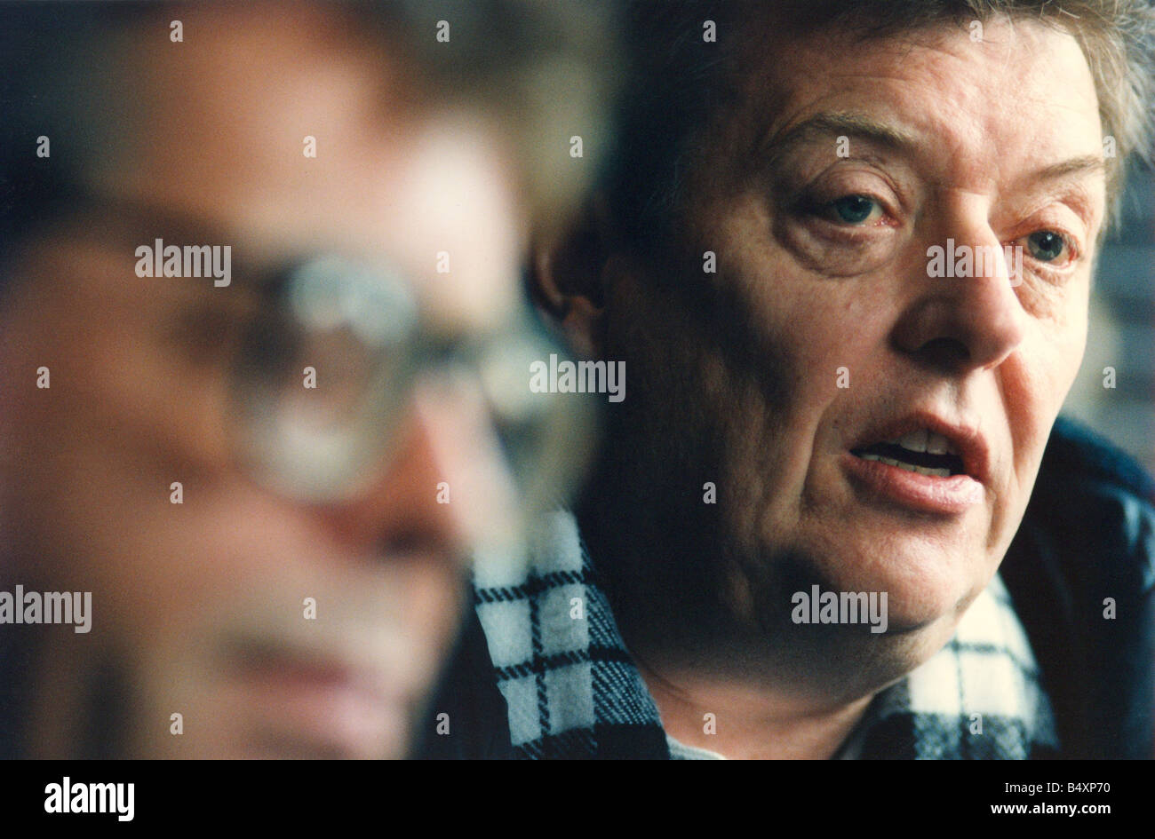 Former bassist of The Animals pop group Chas Chandler right pictured ...