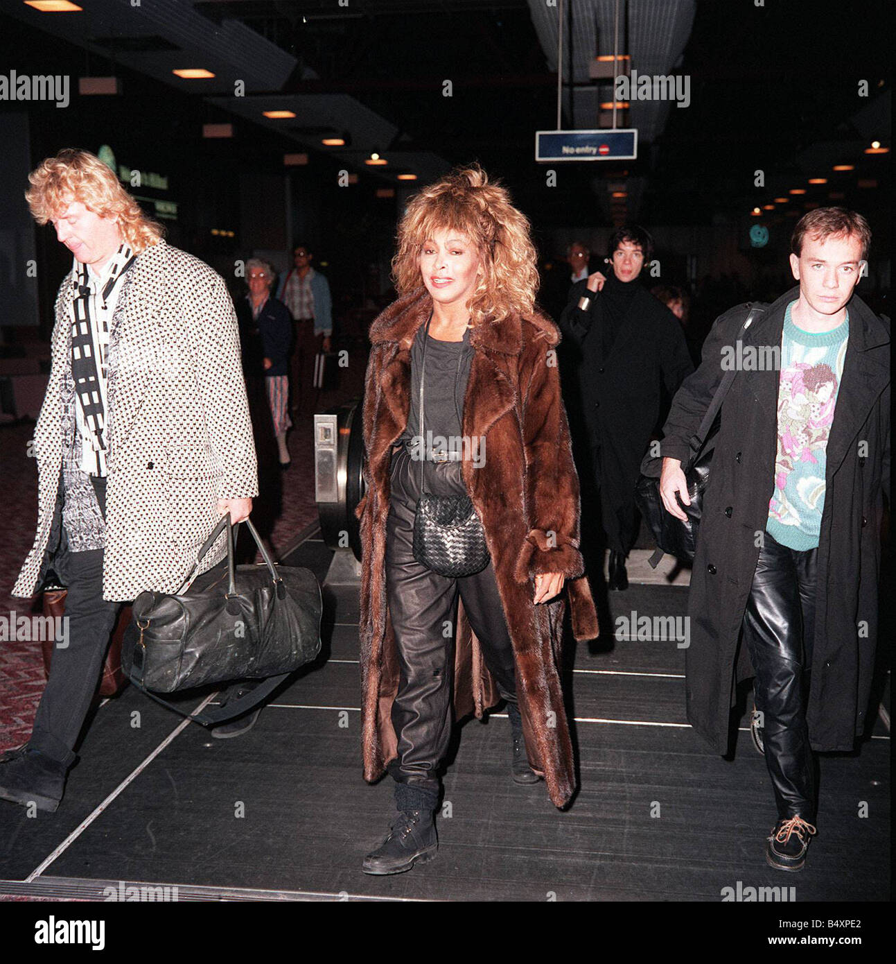 Tina Turner singer at LAP Sept 1986 Stock Photo - Alamy