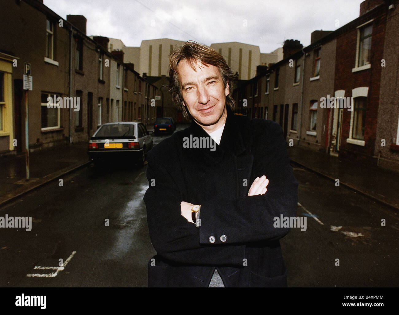 Alan Rickman British Actor Stock Photo - Alamy